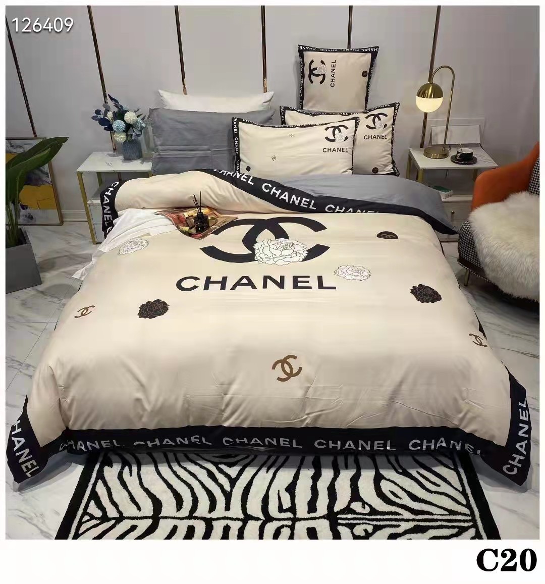Chanel bedding store