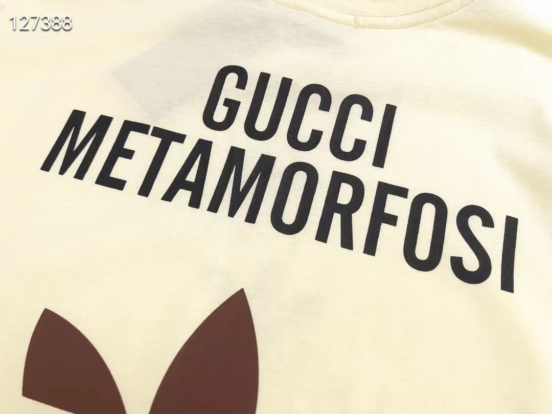 グッチ アディダス コラボ Tシャツ 半袖tシャツ ADIDAS X GUCCI グッチ アディダス コラボ Tシャツ 半袖tシャツ ADIDAS X GUCCI